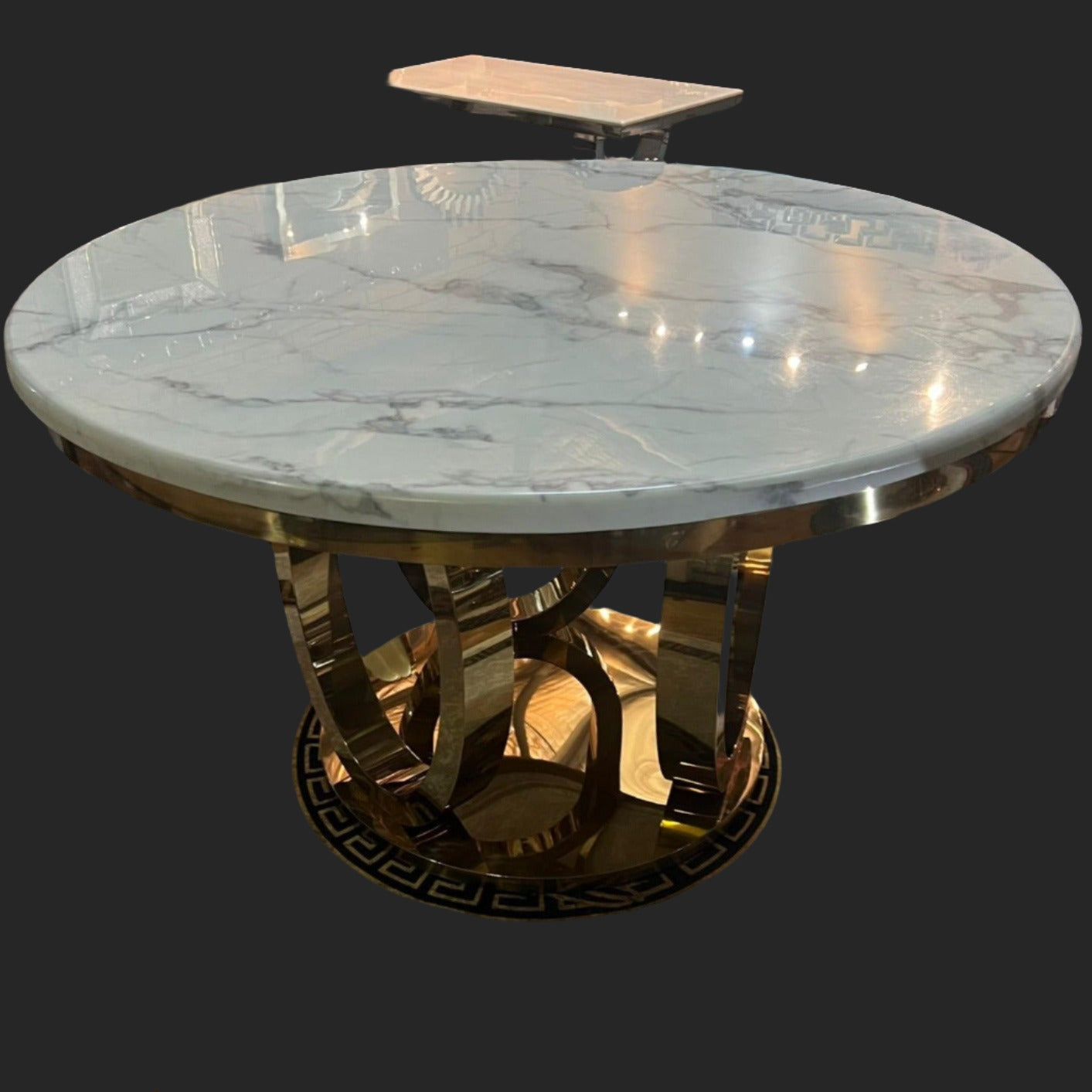 Marble Dining Table Set A1080 - ONLY – E & A Home Decors